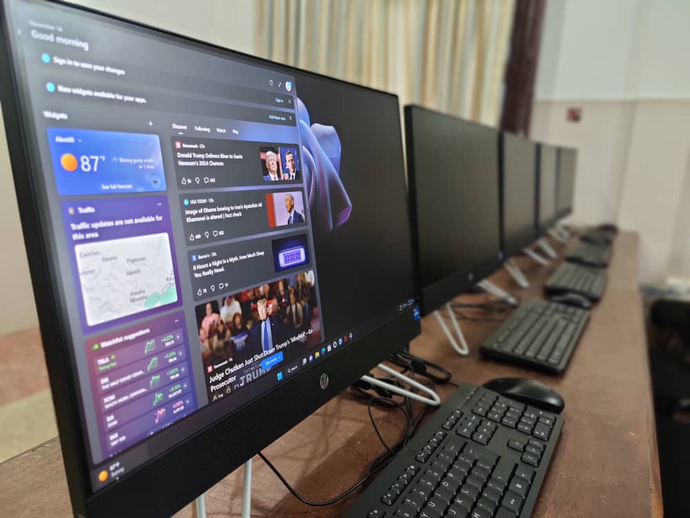 NCA donated computers to Presbyterian University, Ghana | Presbyterian University, Ghana